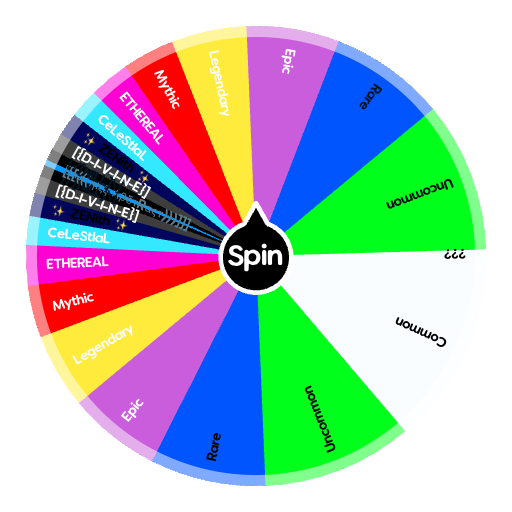 Rarity | Spin The Wheel - Random Picker
