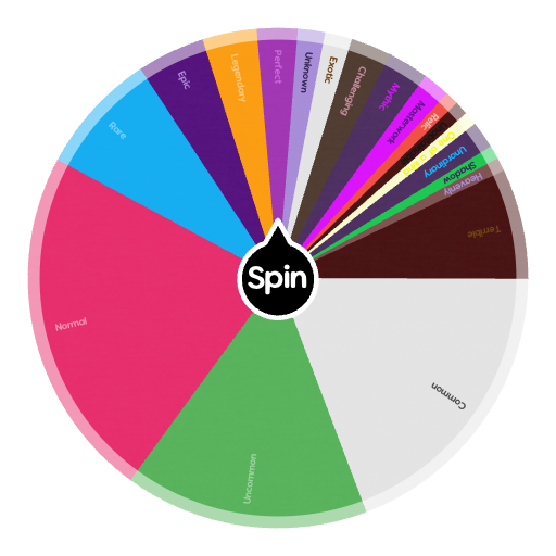 Rarity | Spin The Wheel - Random Picker