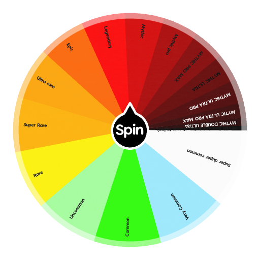 Rarity gacha | Spin the Wheel - Random Picker