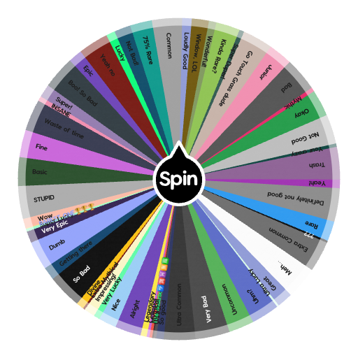 Rarity Wheel 3 | Spin The Wheel - Random Picker