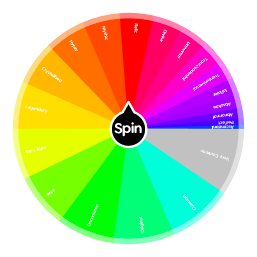 Rarity Wheel (20 Rarities) | Spin The Wheel - Random Picker