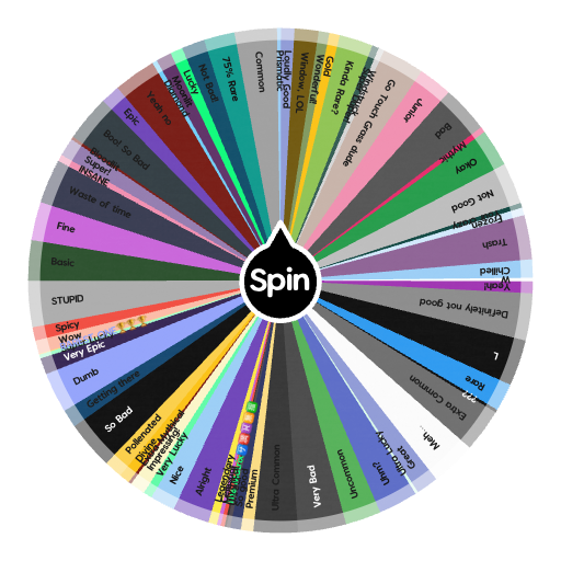 Rarity Wheel 4 | Spin the Wheel - Random Picker