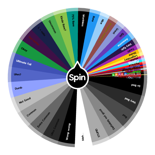 Rarity Wheel ultimate | Spin The Wheel - Random Picker
