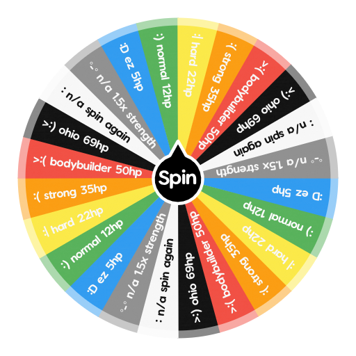 Rate someone by their strength (1-90 | Spin The Wheel App