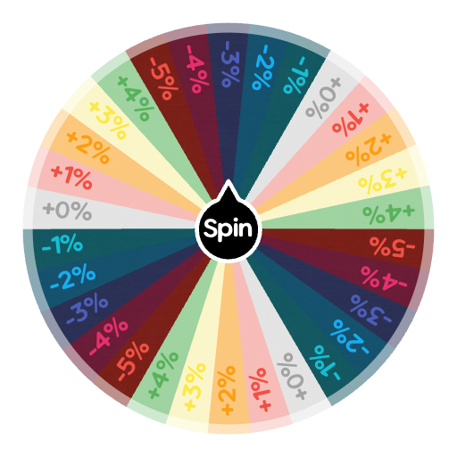 Real vs. 3D printed: Surface of percentage | Spin the Wheel - Random Picker