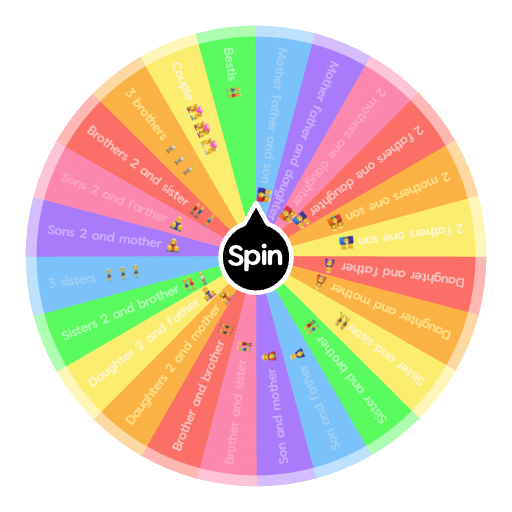 Relationship | Spin the Wheel - Random Picker