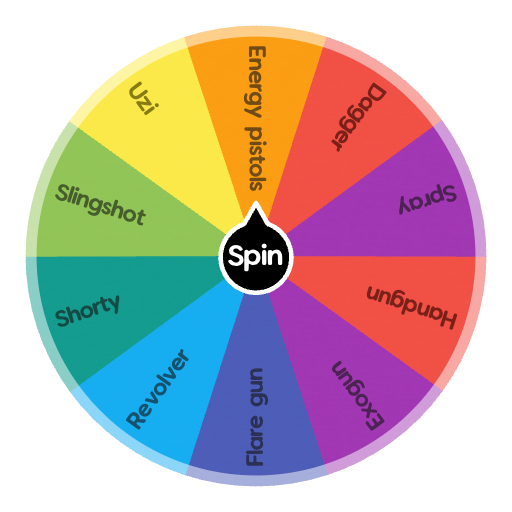 Rivals secondary weapons | Spin the Wheel - Random Picker