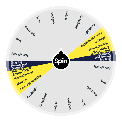 Rivals wheel (Primary) | Spin The Wheel - Random Picker