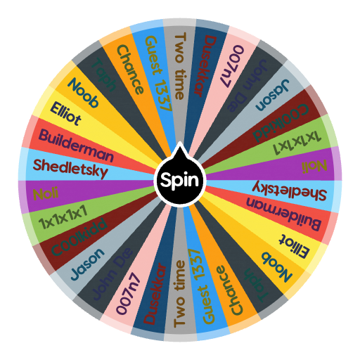 Roblox Forsaken Characters | Spin the Wheel - Random Picker