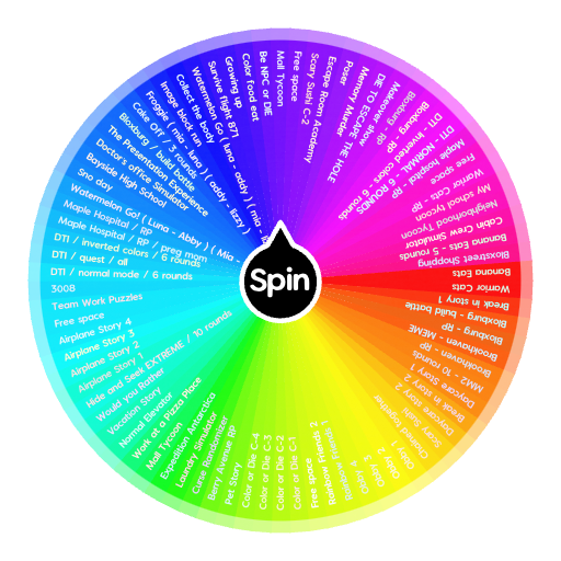 🤍~Roblox Games~🤍 | Spin the Wheel - Random Picker