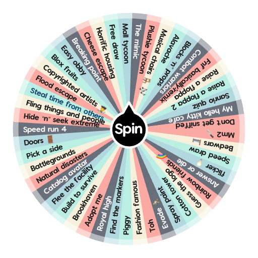 Roblox games | Spin the Wheel - Random Picker