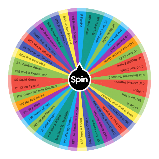 Roblox Games To Play | Spin the Wheel - Random Picker
