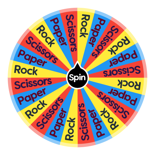 Rock, paper, scissors | Spin the Wheel - Random Picker