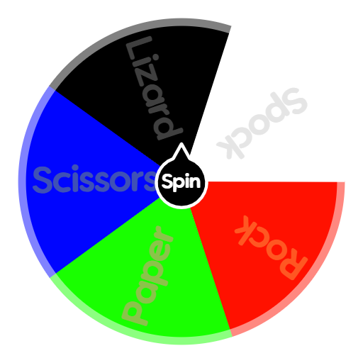 Rock Paper Scissors Lizard Spock | Spin the Wheel - Random Picker