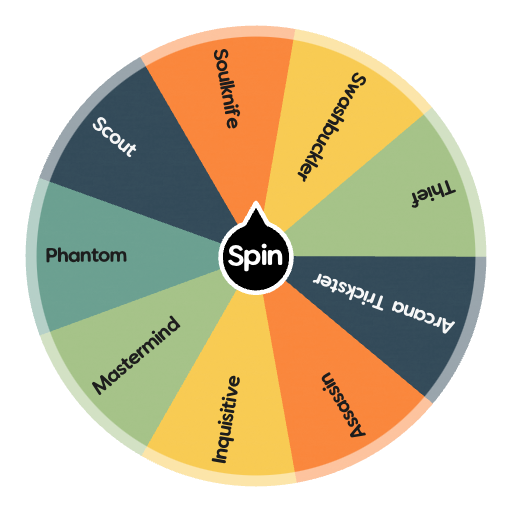 Rogue Subclasses | Spin the Wheel - Random Picker