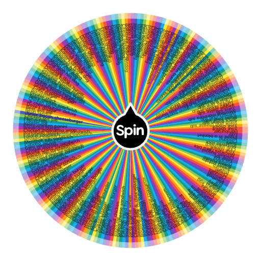 Savory food wheel | Spin The Wheel - Random Picker