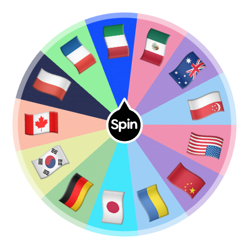Say one thing about these countries good or bad | Spin the Wheel ...