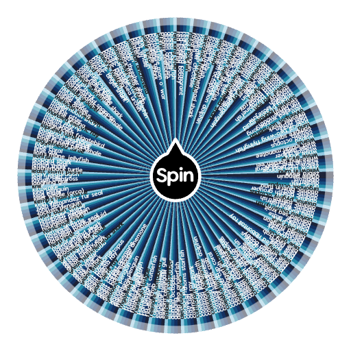 sea life | Spin the Wheel - Random Picker