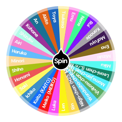Sekai Singers (with the different Mikus) | Spin the Wheel - Random Picker
