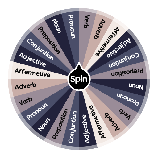 Sentence | Spin The Wheel - Random Picker