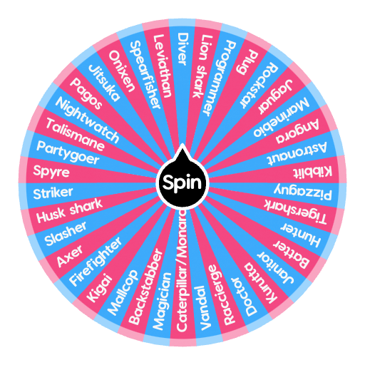 Sharkco PLAYABLE characters | Spin the Wheel - Random Picker