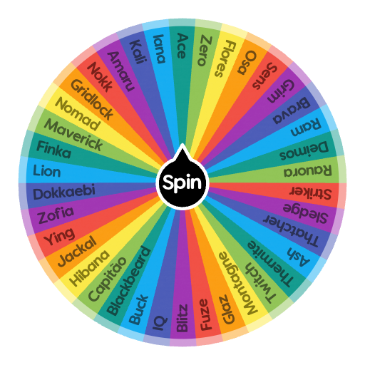 Siege Attackers (updated and in order) | Spin the Wheel - Random Picker