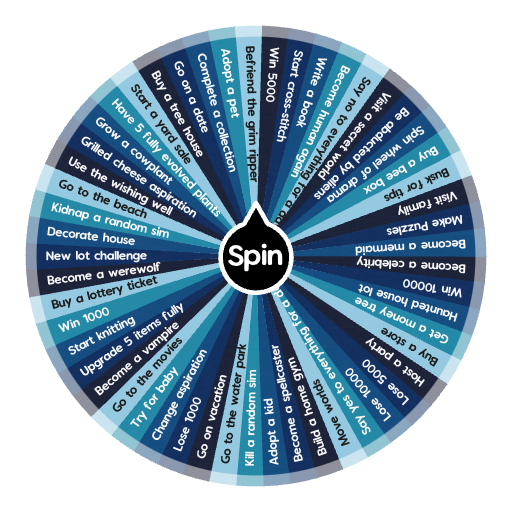 Sims 4 ideas | Spin the Wheel - Random Picker
