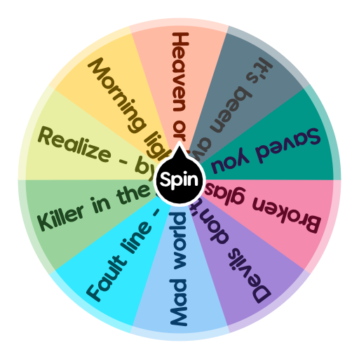 Sing a song | Spin The Wheel App