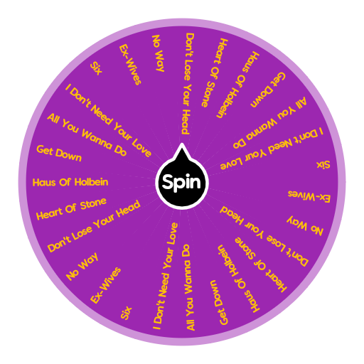 Six | Spin The Wheel App