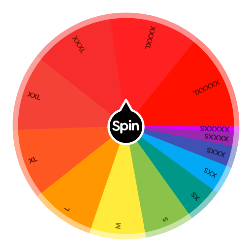 Sizes | Spin the Wheel - Random Picker