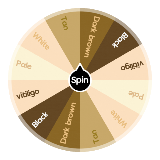 Skin Colour Spin The Wheel Random Picker