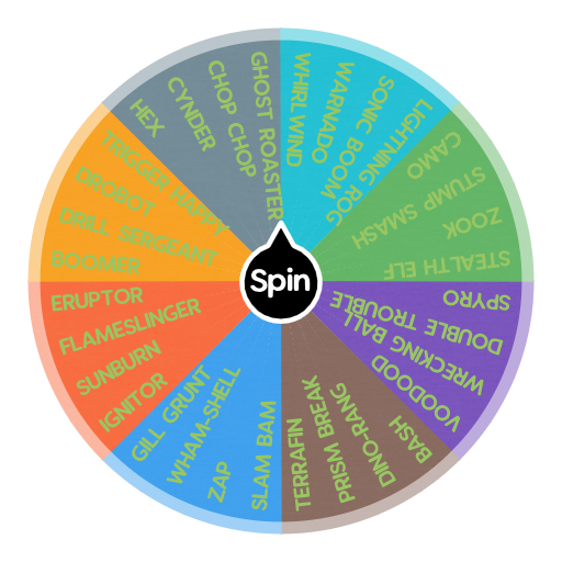 Skylanders Spyro's Adventure | Spin the Wheel - Random Picker