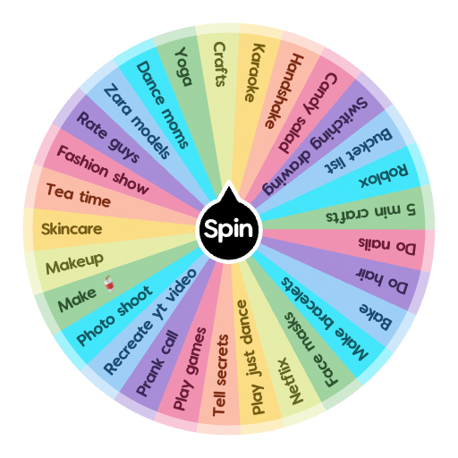 Sleepover | Spin the Wheel - Random Picker