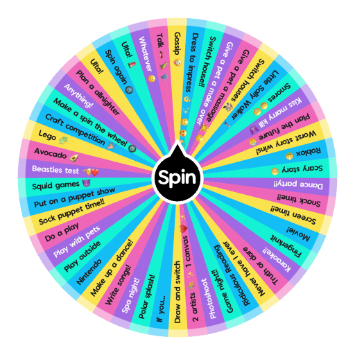 Sleepover! 😴 😁💤 | Spin the Wheel - Random Picker