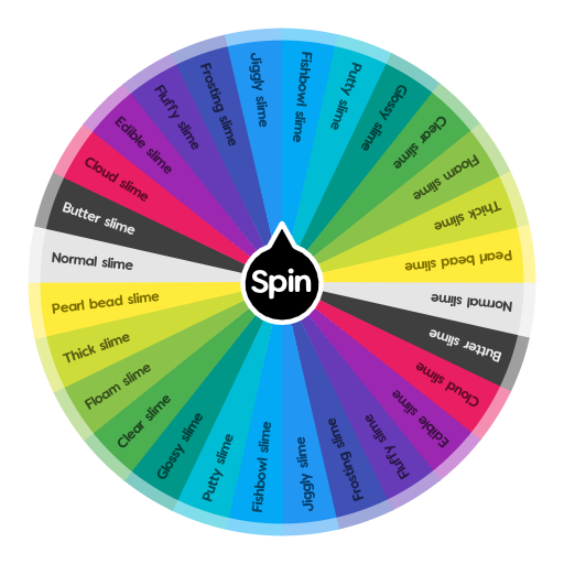 Slime | Spin the Wheel - Random Picker