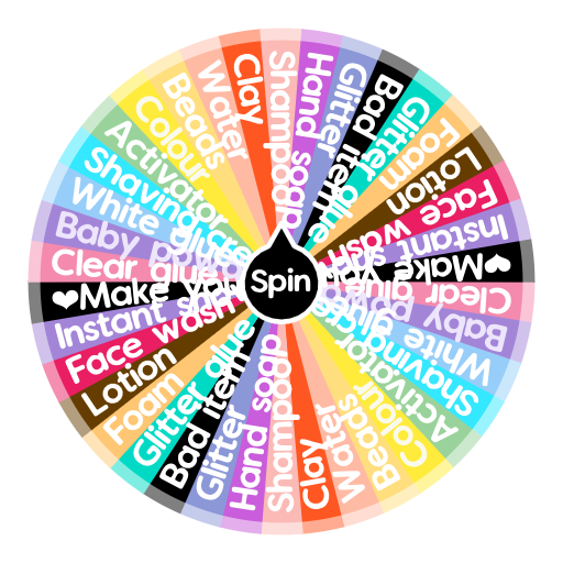 Slime challange | Spin the Wheel - Random Picker
