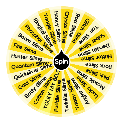 Slime Rancher 1 & 2 Slimes | Spin the Wheel - Random Picker