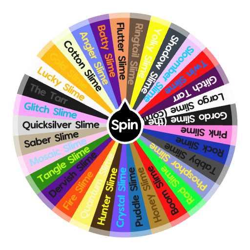 Slime Rancher | Spin The Wheel - Random Picker