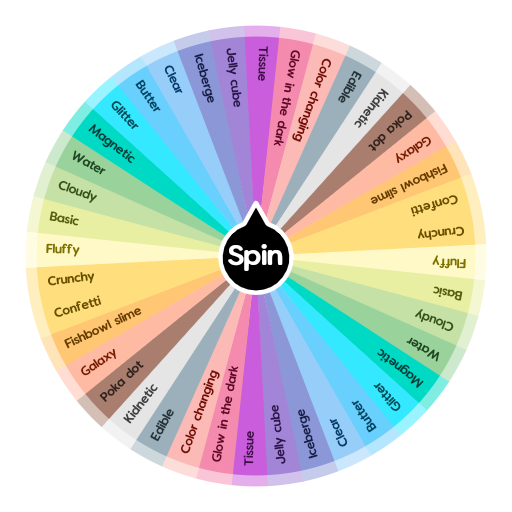 Slime type | Spin the Wheel - Random Picker