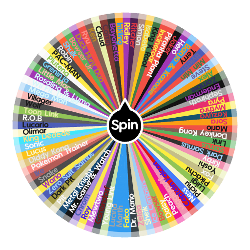 Smash Bros Wheel | Spin the Wheel - Random Picker