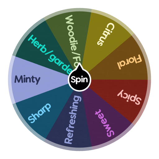 Smells/Essential Oils | Spin the Wheel - Random Picker