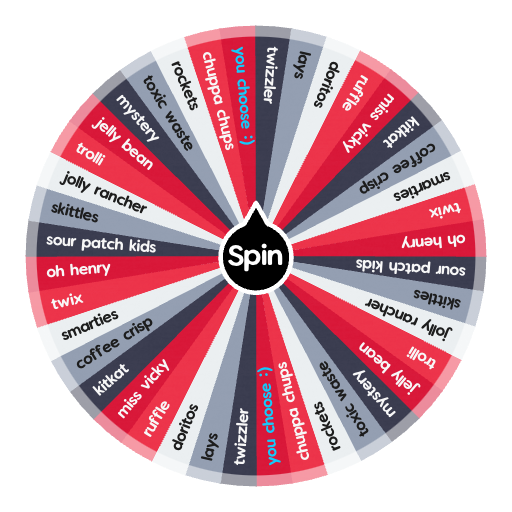 snacks 🍿🍭🍬🍫 | Spin the Wheel - Random Picker