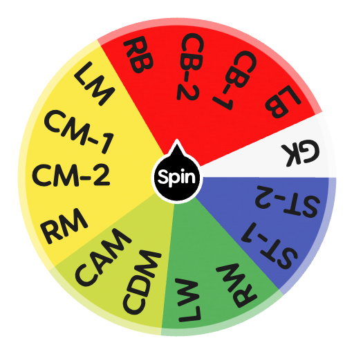 Soccer Positions | Spin the Wheel - Random Picker