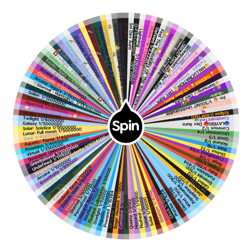 Sol's RNG ALL AURAS (era 8) With Dev Auras | Spin The Wheel App