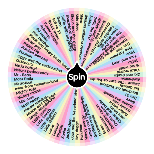Some of Cartoons 🤭🤯😎. | Spin The Wheel - Random Picker