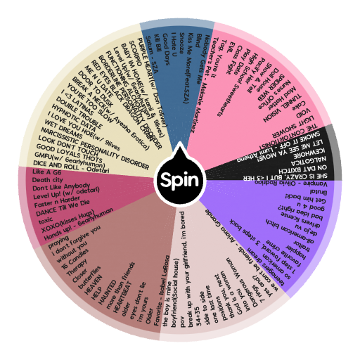 SONGS | Spin the Wheel - Random Picker