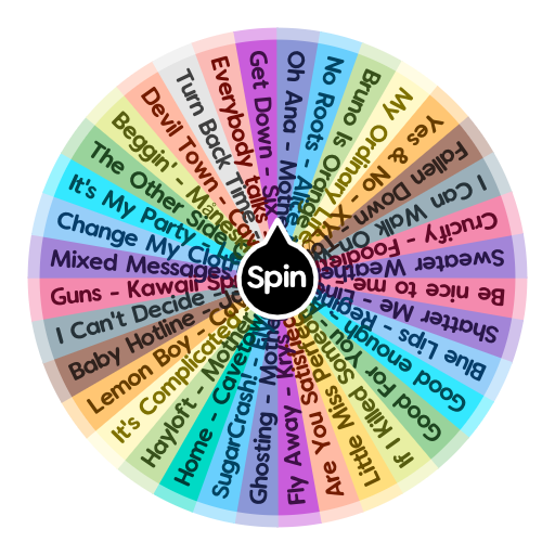 Songs from my weird Playlist that I recommend | Spin the Wheel - Random ...
