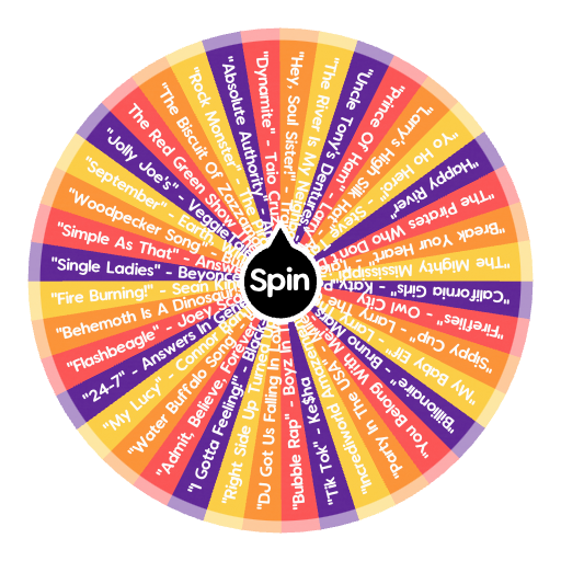 Songs Of The Summer Of 2013 AD | Spin the Wheel - Random Picker