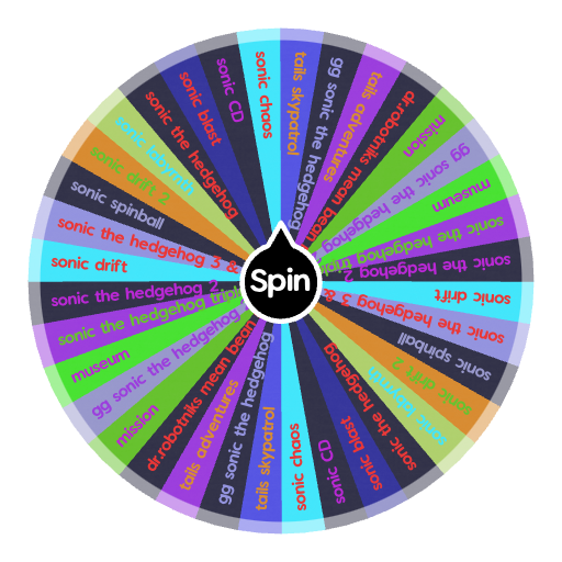 sonic orgins plus | Spin the Wheel - Random Picker