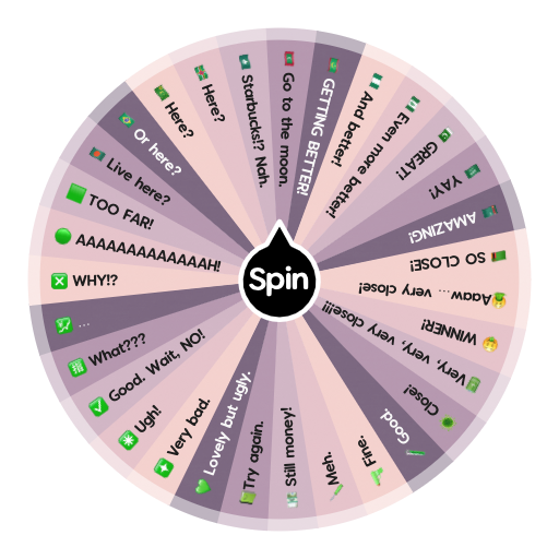 (Sorry its a bit weird!) Can you land on the money face? | Spin the ...